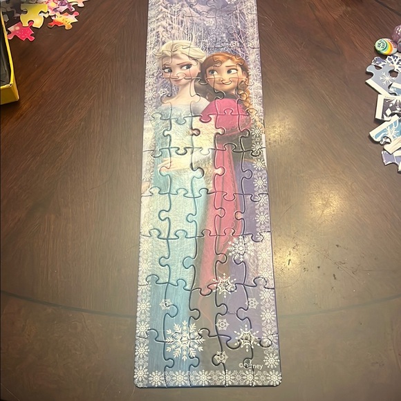 Toys | Disney Frozen Tower Puzzle 5 Pieces Anna And Elsa | Poshmark